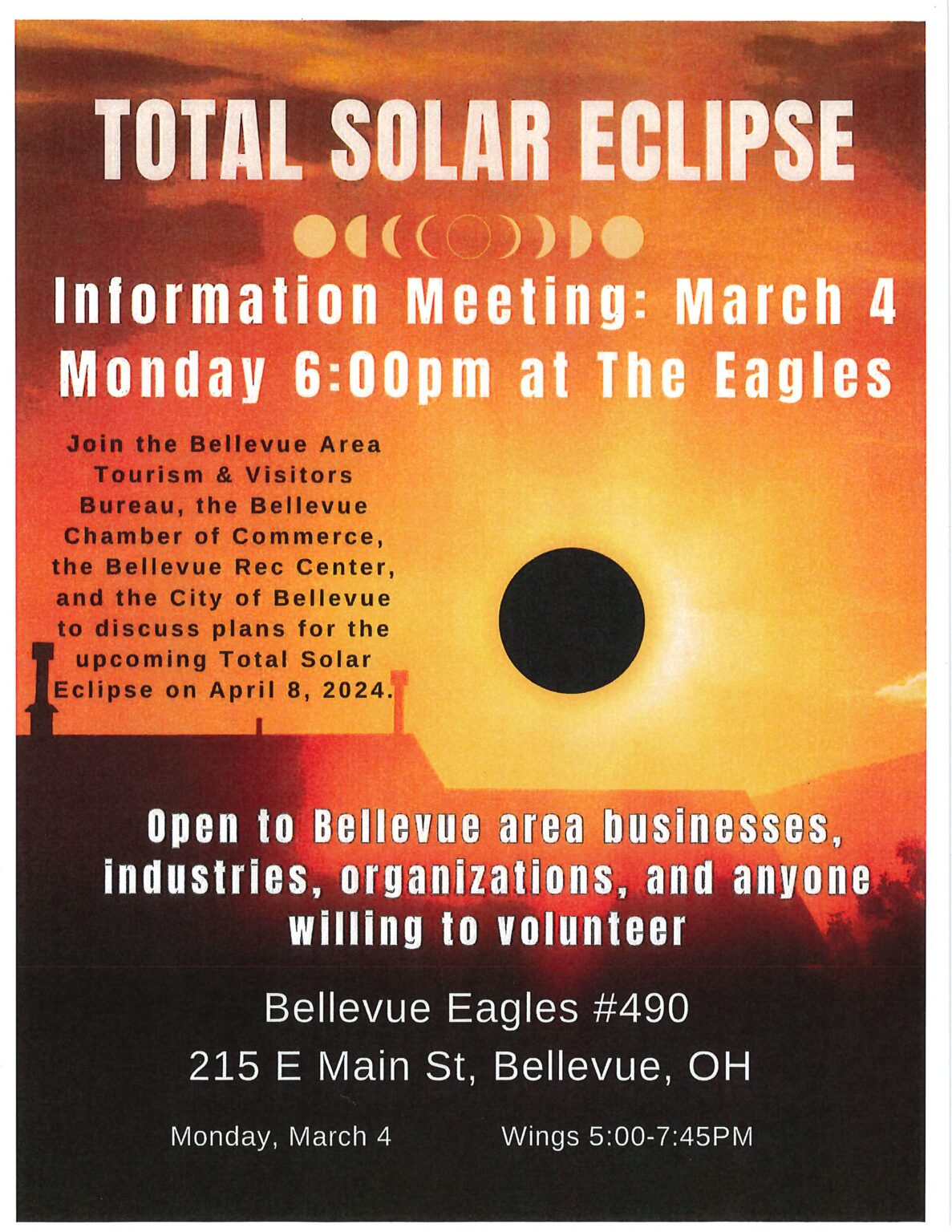 Total Solar Eclipse Information Meeting – City of Bellevue